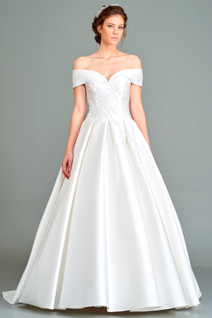 Hand-Beaded Embroidery Gown – John Paul Ataker