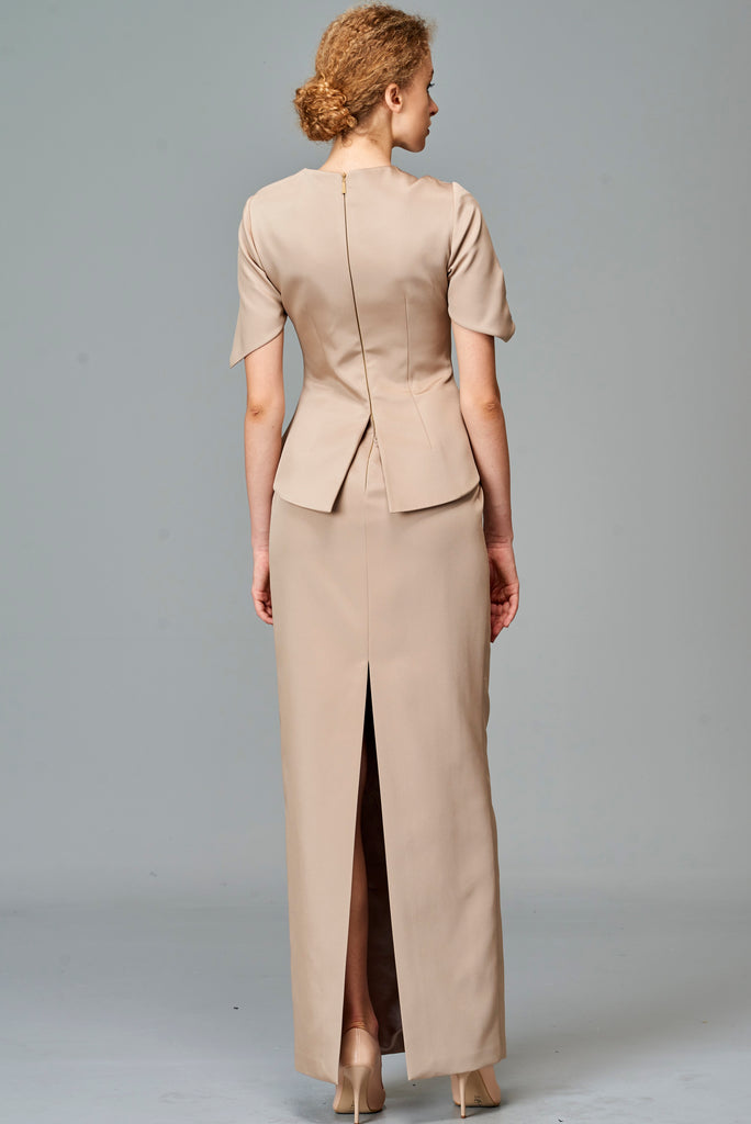 Structured Long Dress – John Paul Ataker