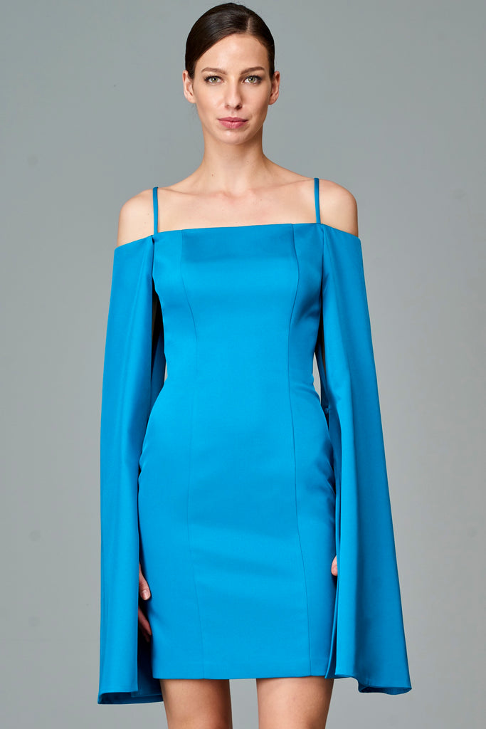 Angel Sleeve Short Dress – John Paul Ataker